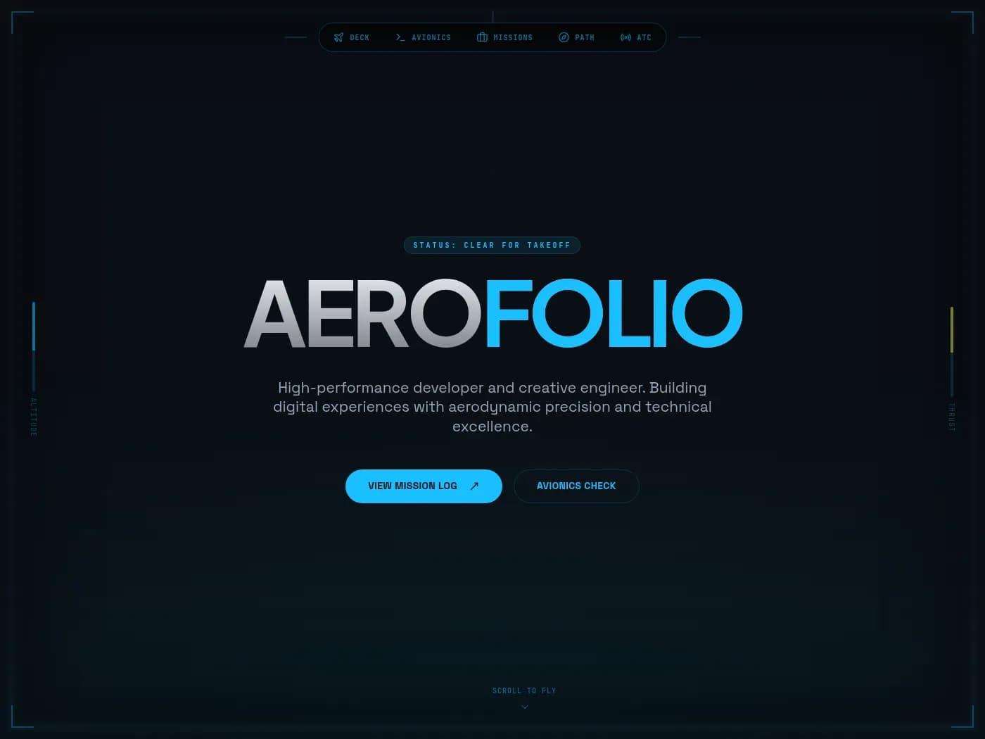 AeroFolio Portfolio