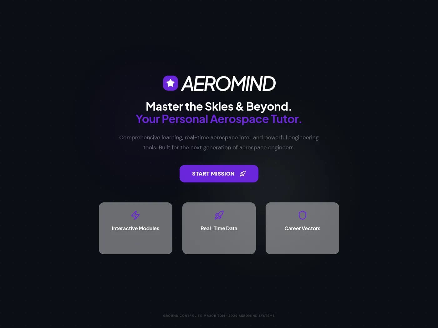 AeroMind Learning Hub