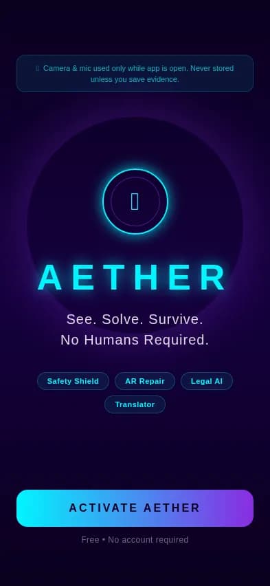 AETHER AI Companion