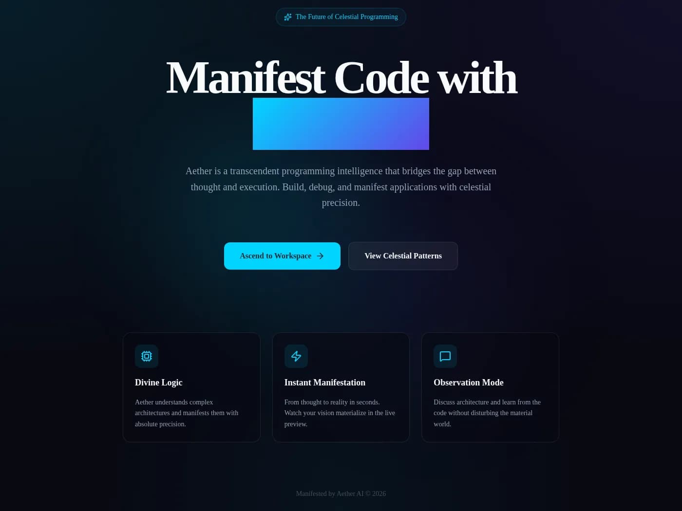 Aether AI Dev Assistant