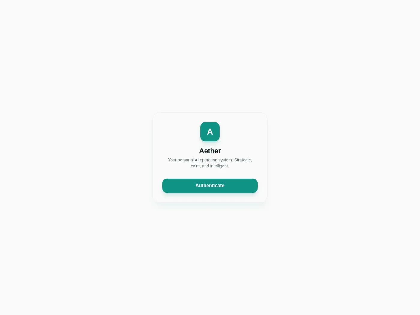 Aether AI System