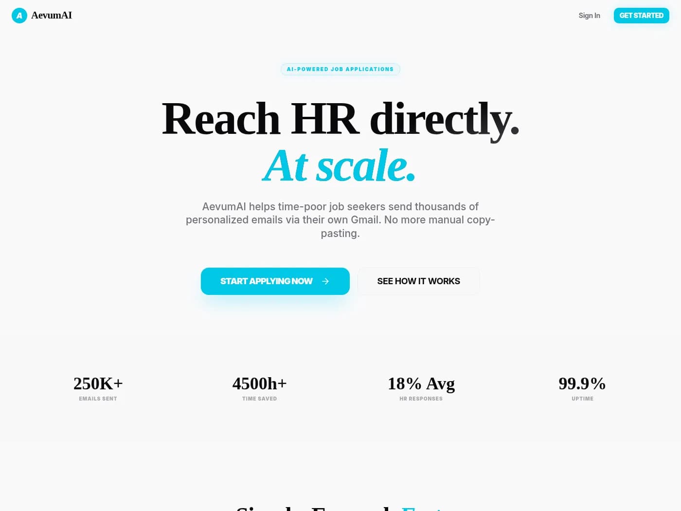 AevumAI Job Seeker Suite