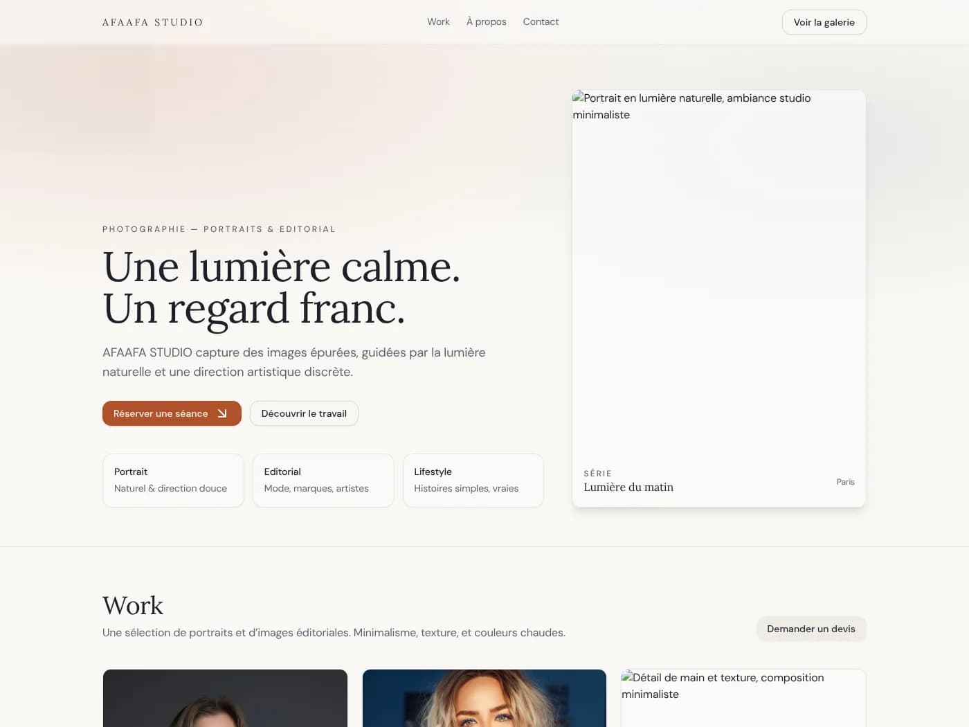 AFAAFA Studio Portfolio