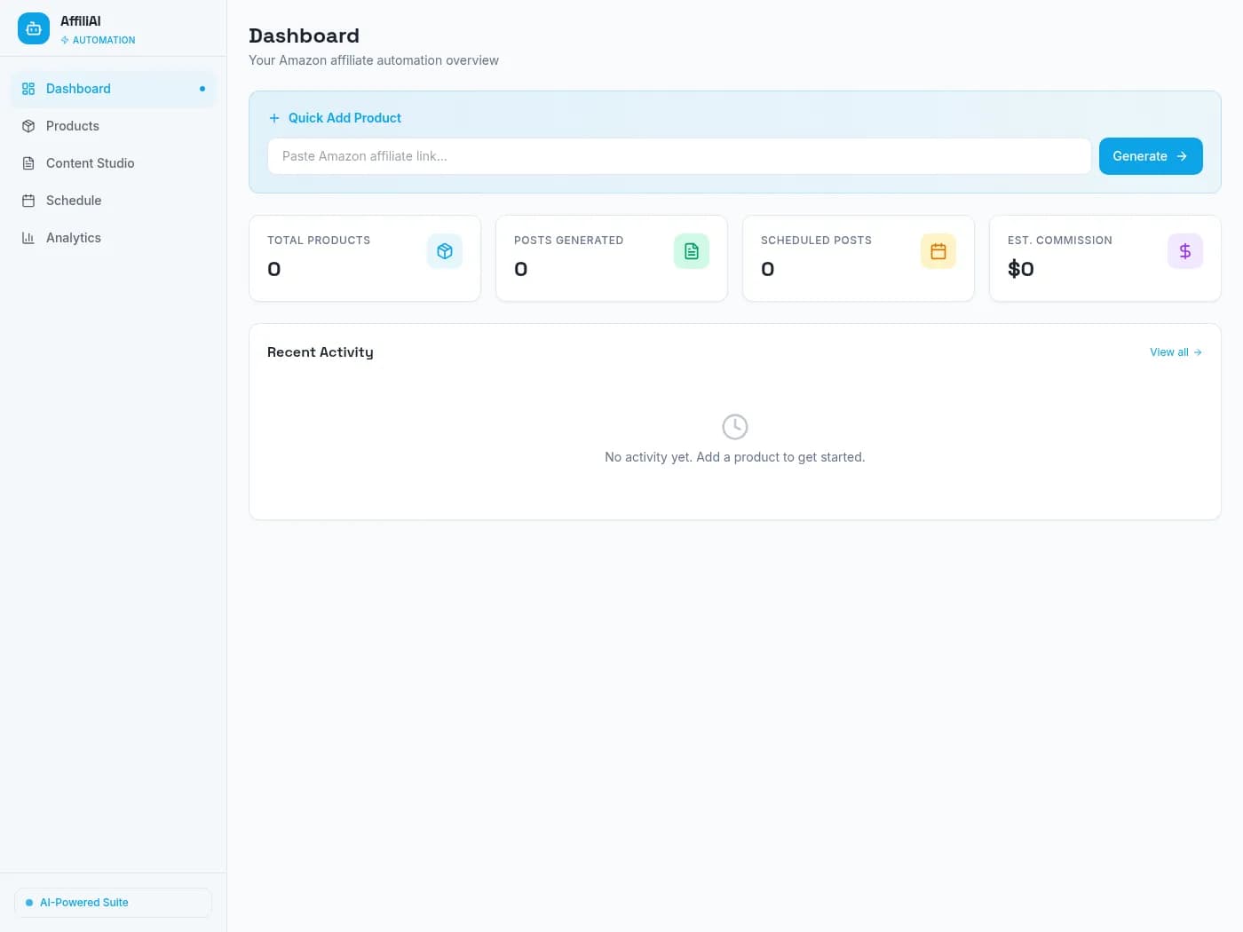 AffiliAI Automation Suite
