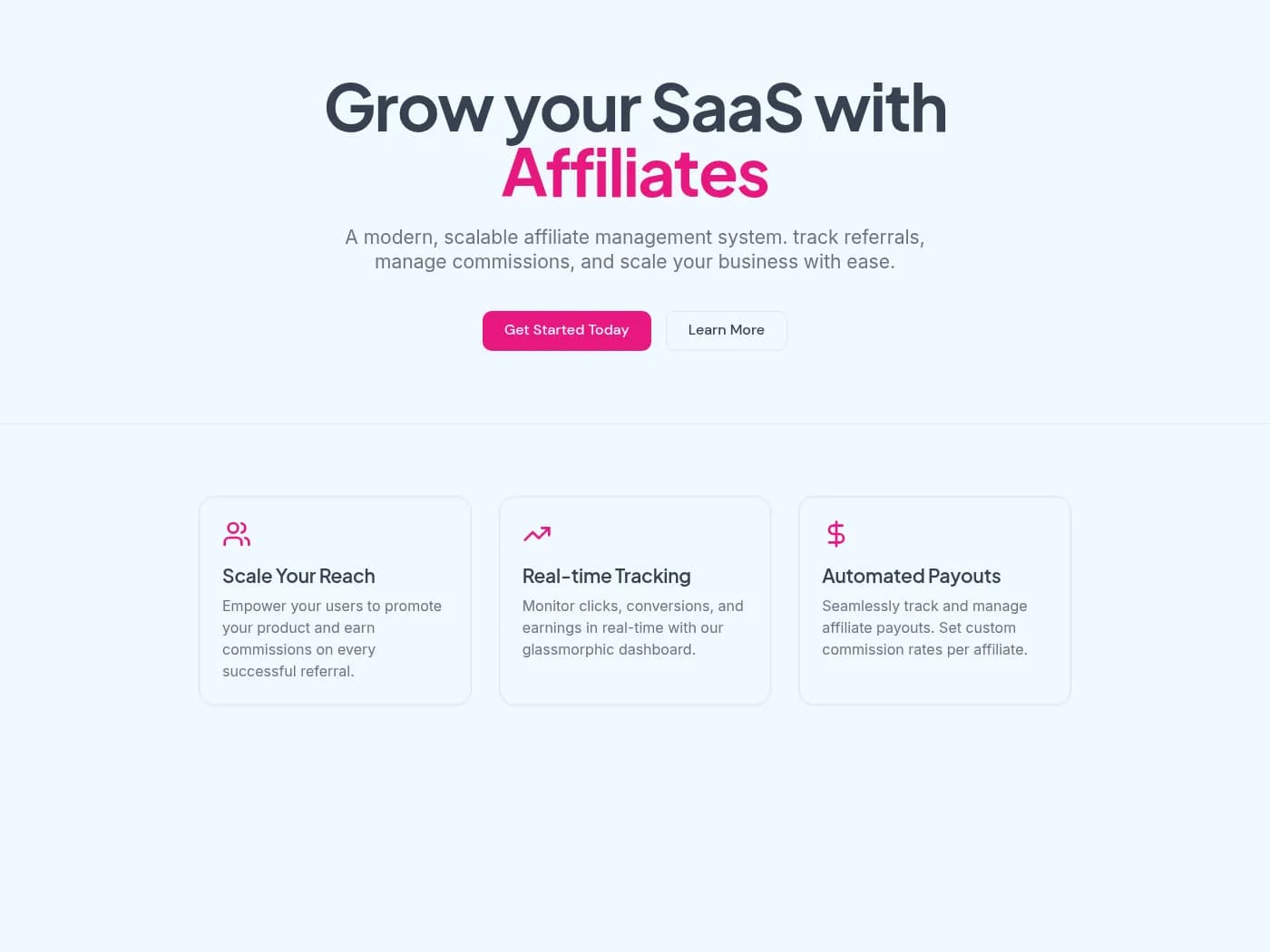 Affilite Flow SaaS