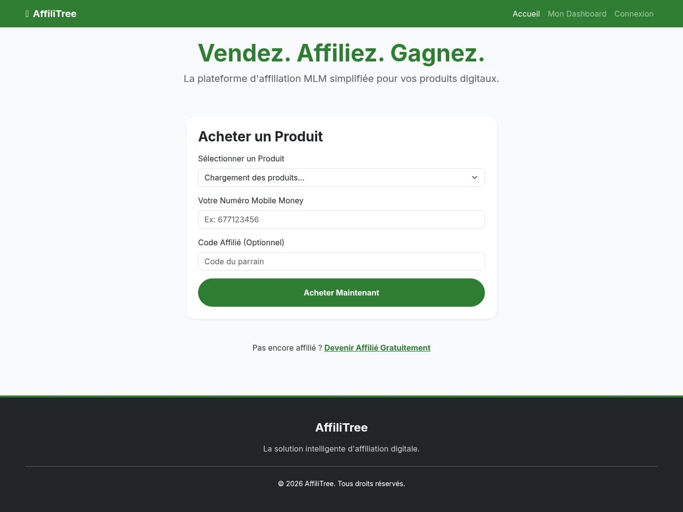 AffiliTree Platform