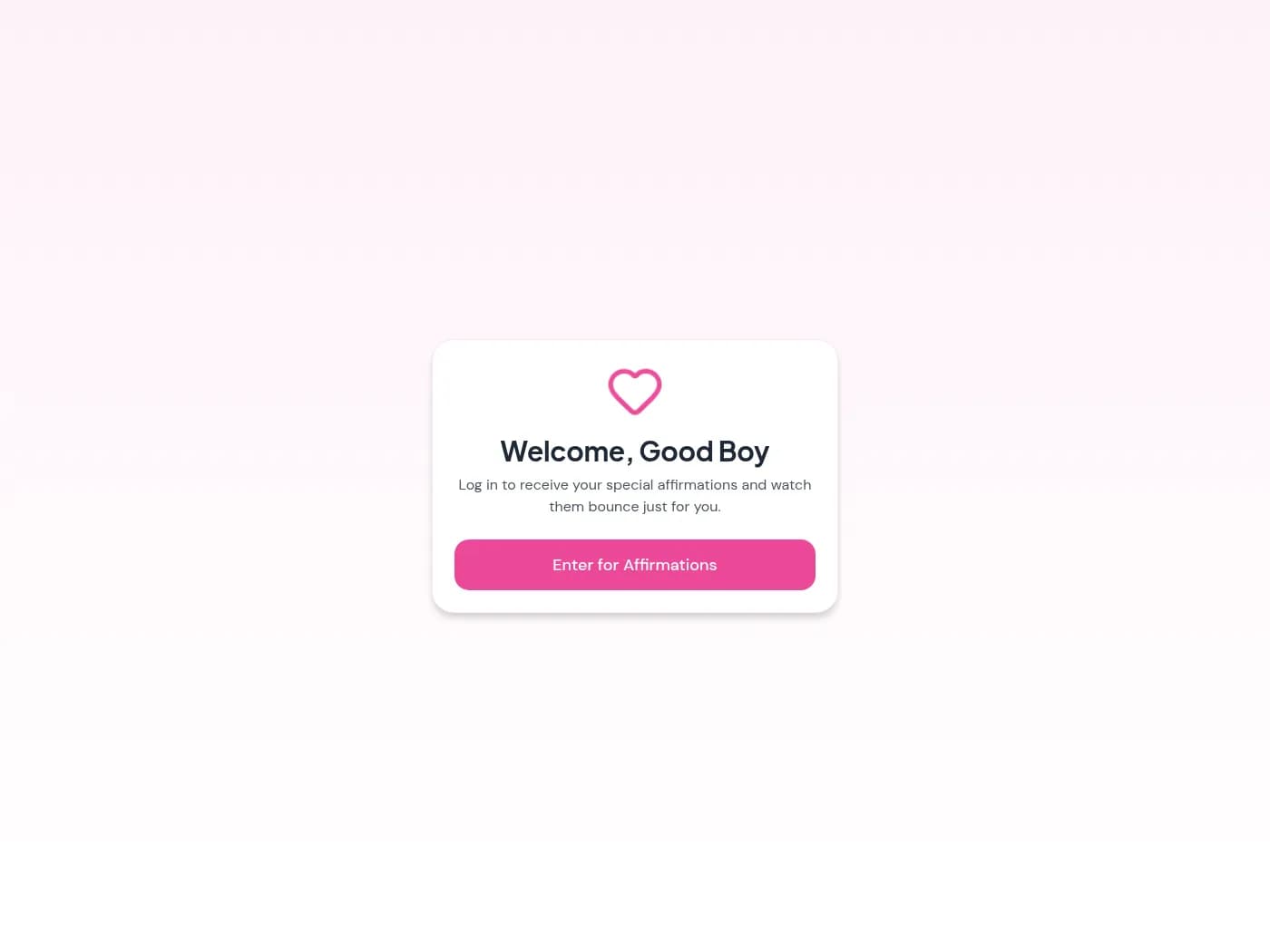 Cheerful Affirmation App