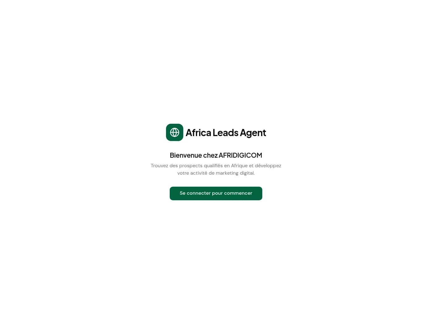 Africa Leads Agent