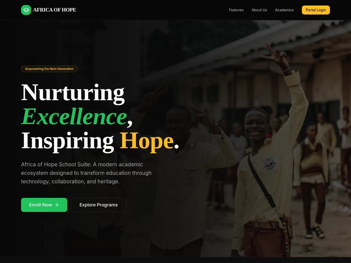 Africa of Hope School Suite