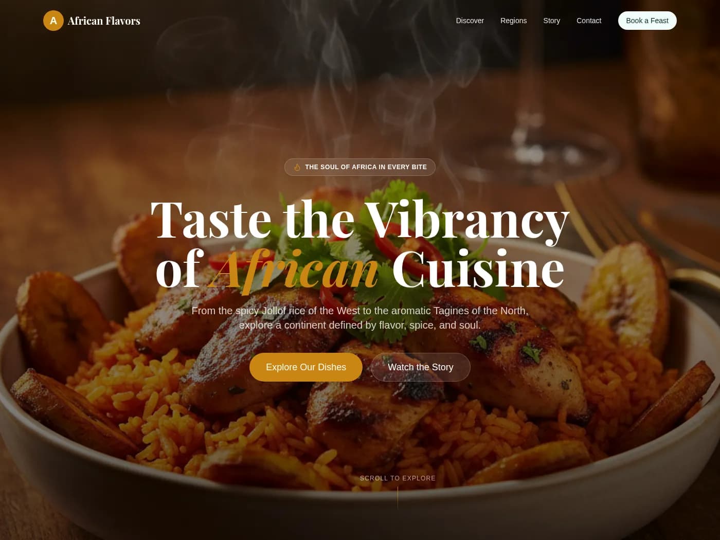 Vibrant African Flavors