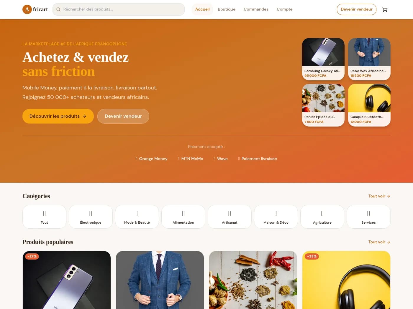 Africart Checkout Hub