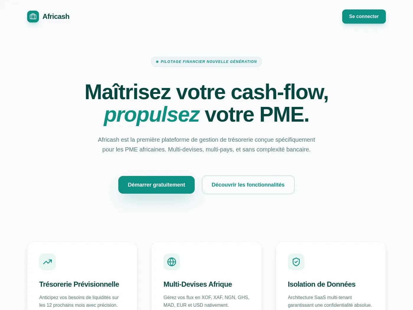 Africash SaaS Suite