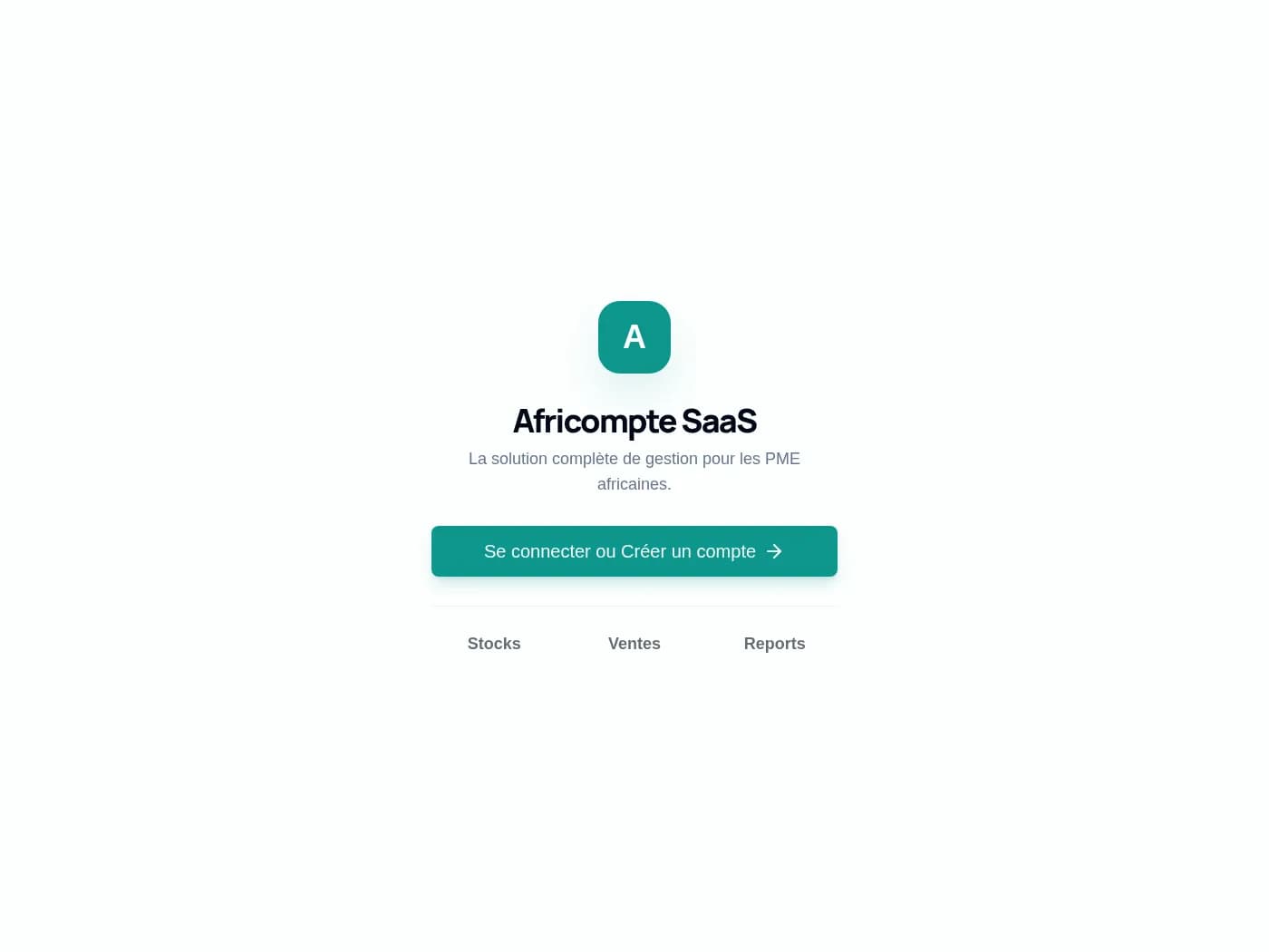 Africompte SaaS Manager