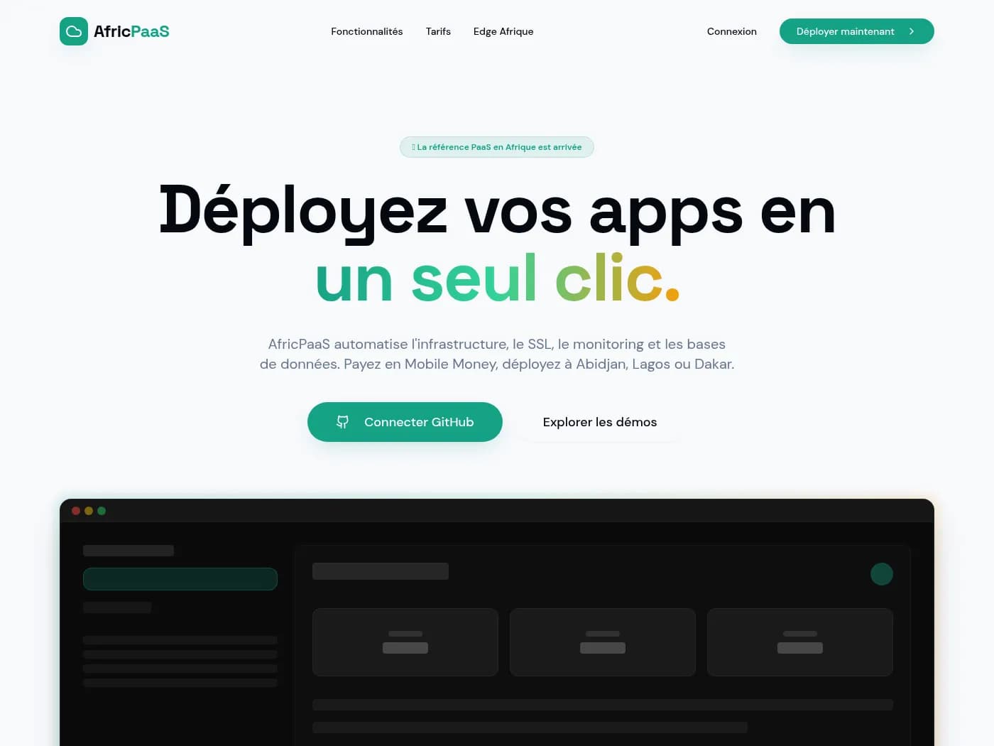 AfricPaaS Platform