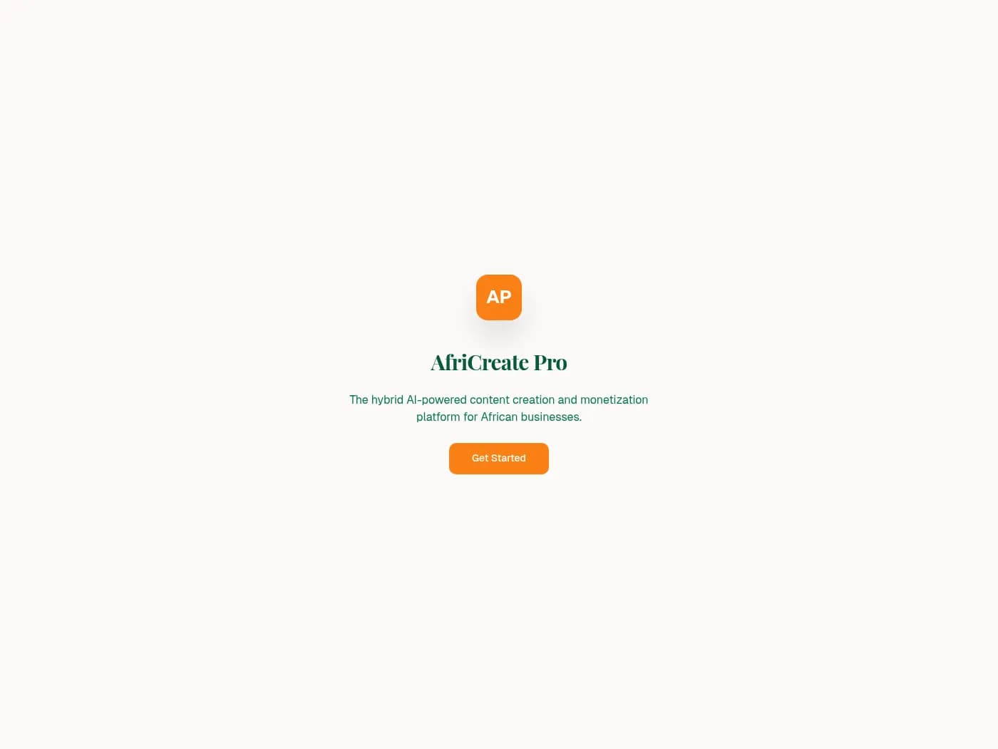 AfriCreate Pro