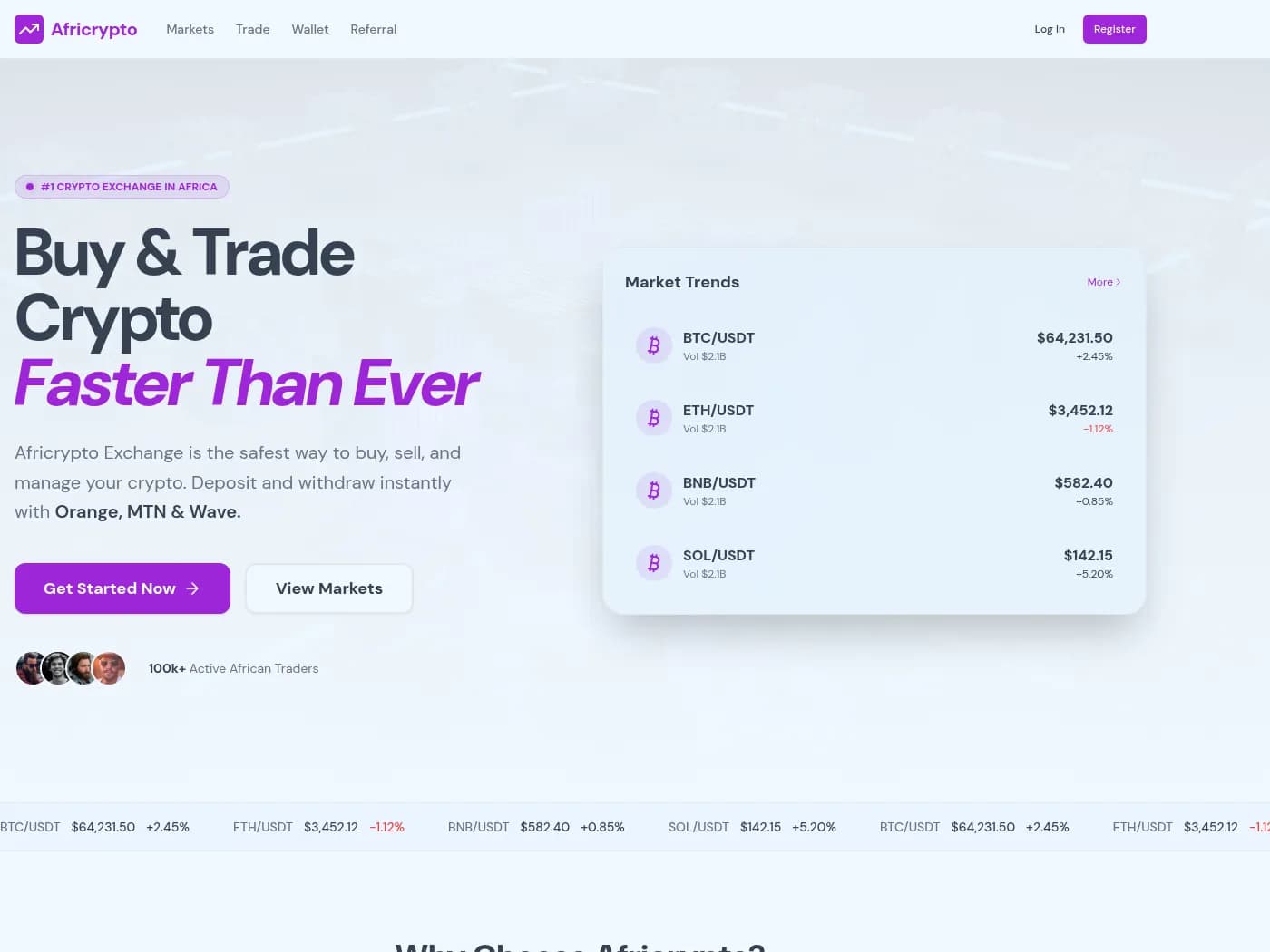 Africrypto Exchange