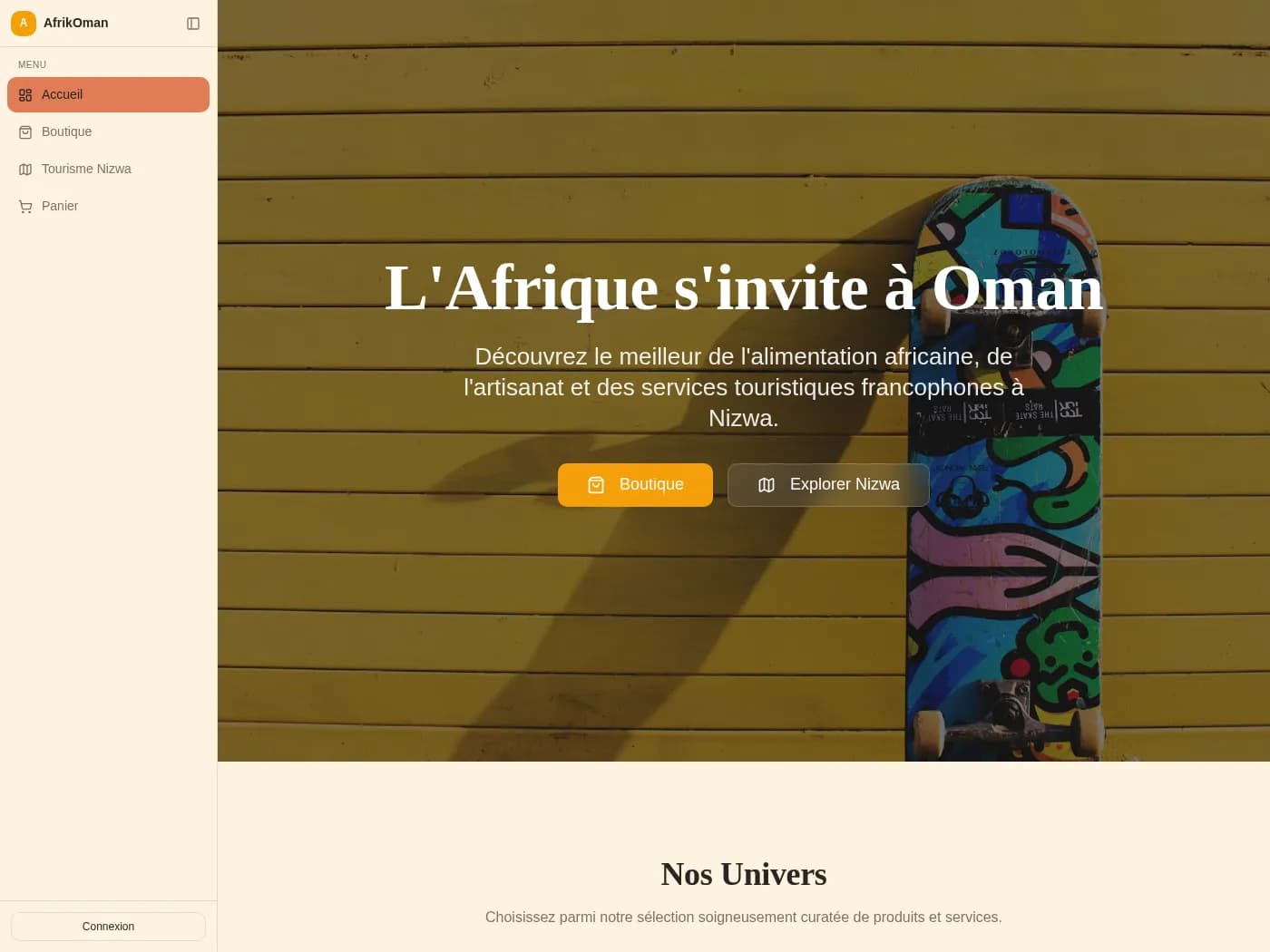 AfrikOman Marketplace