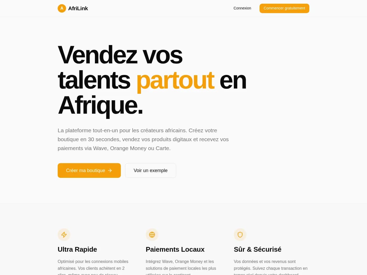 AfriLink Store