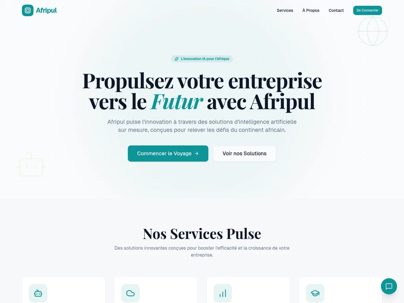 Afripul AI Agent Site