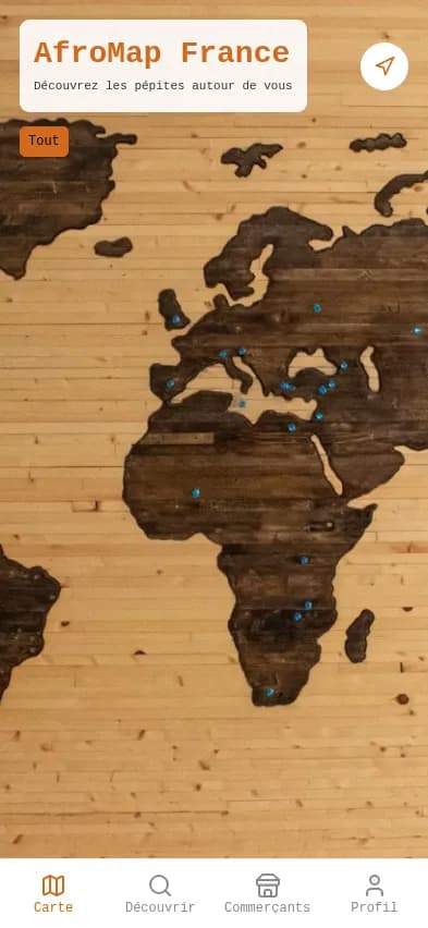 AfroMap Local Finder
