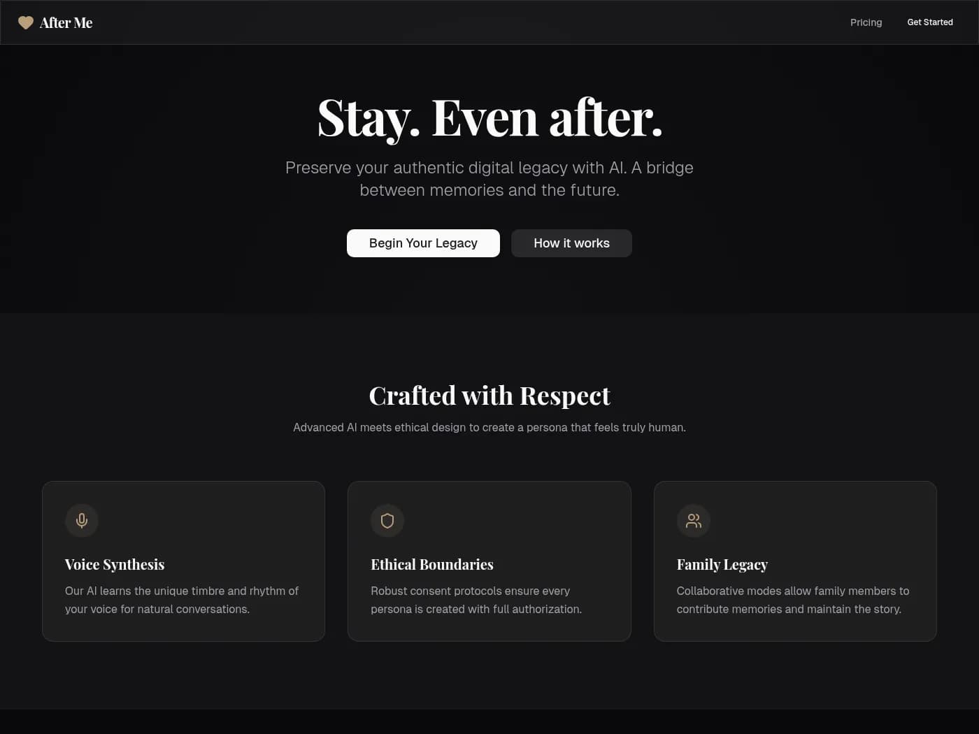 After Me Legacy App
