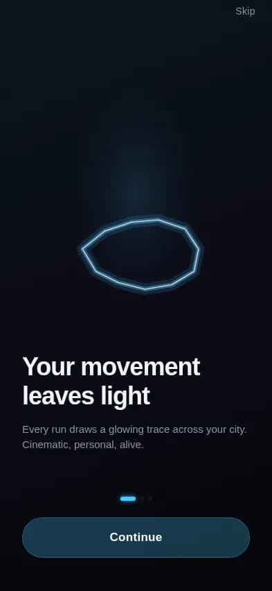 Afterimage Running App