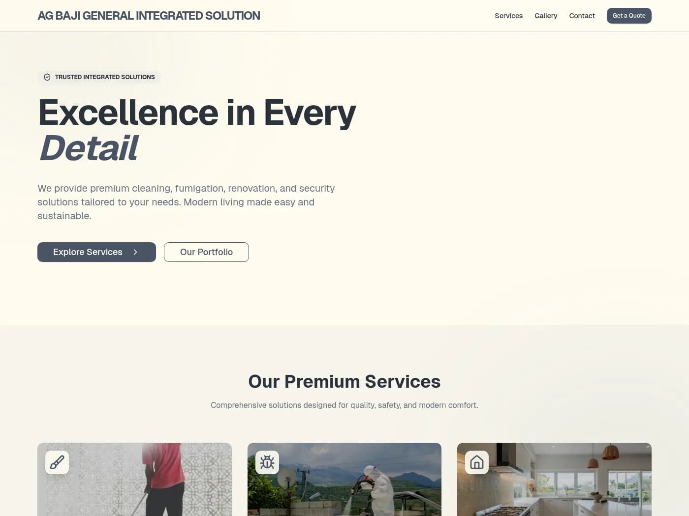 AG Baji Services Site