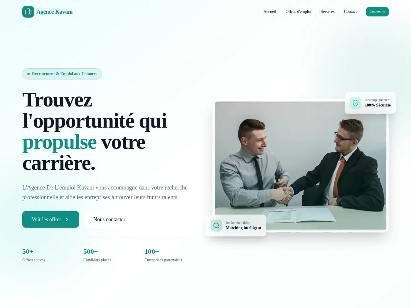 Agence Emploi Kavani Site