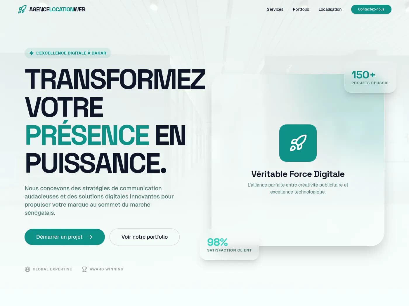 Agence Location Web