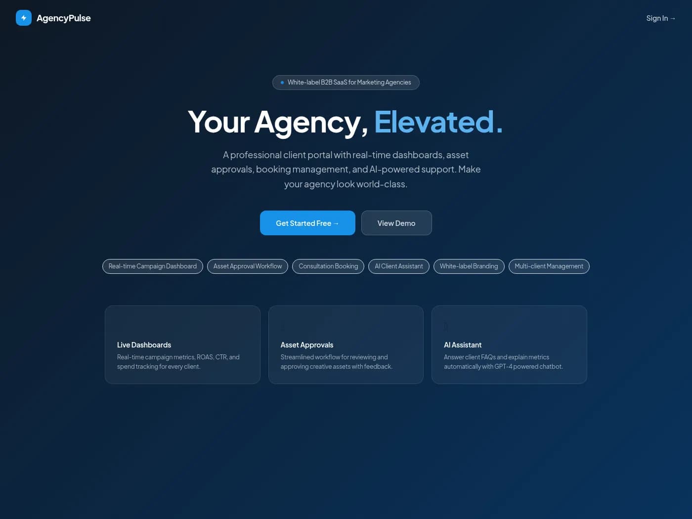 AgencyPulse Portal