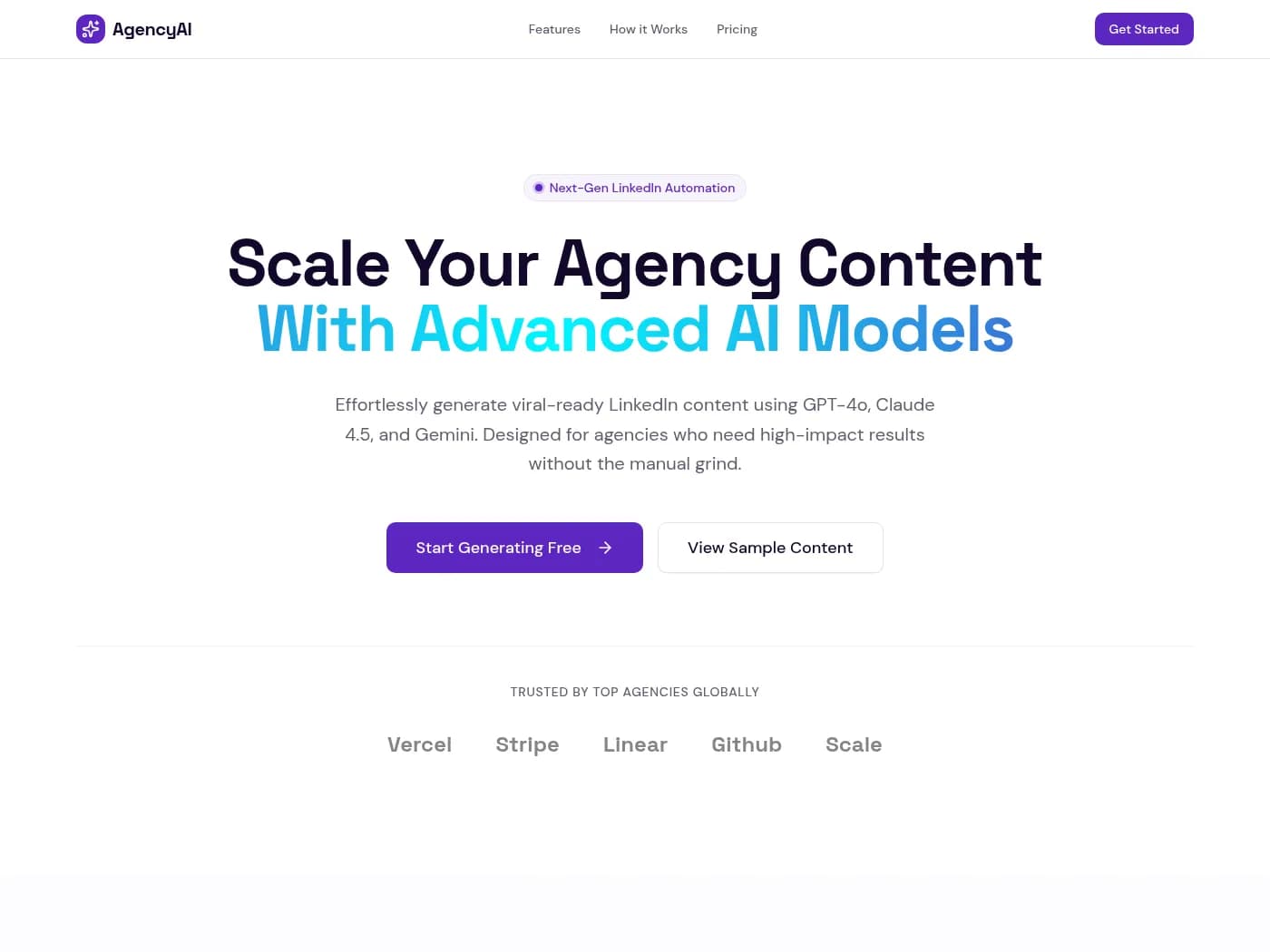 Agency Content Generator