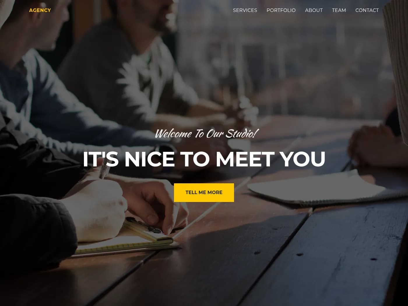 Agency Web Clone