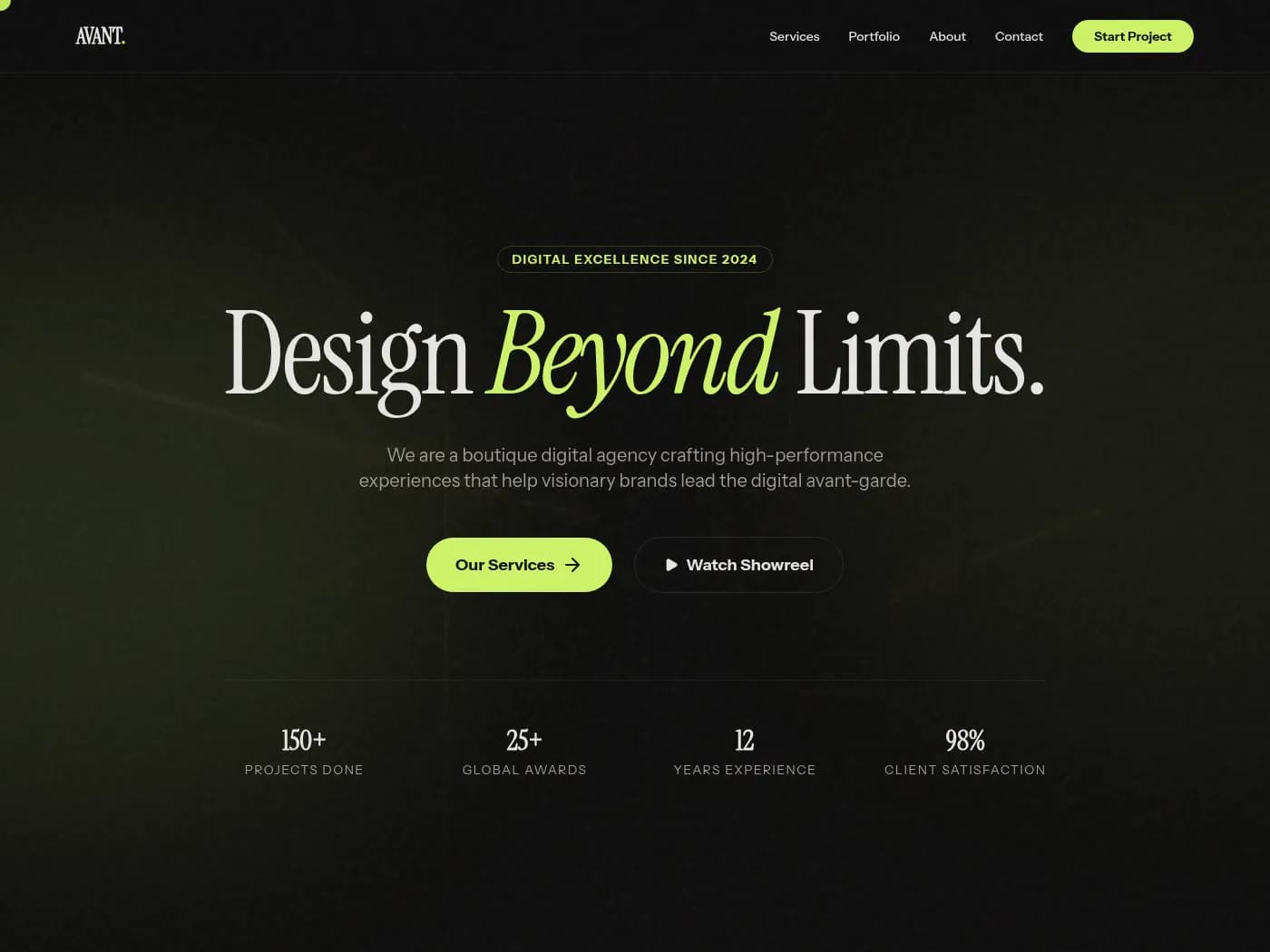 Digital Agency Landing