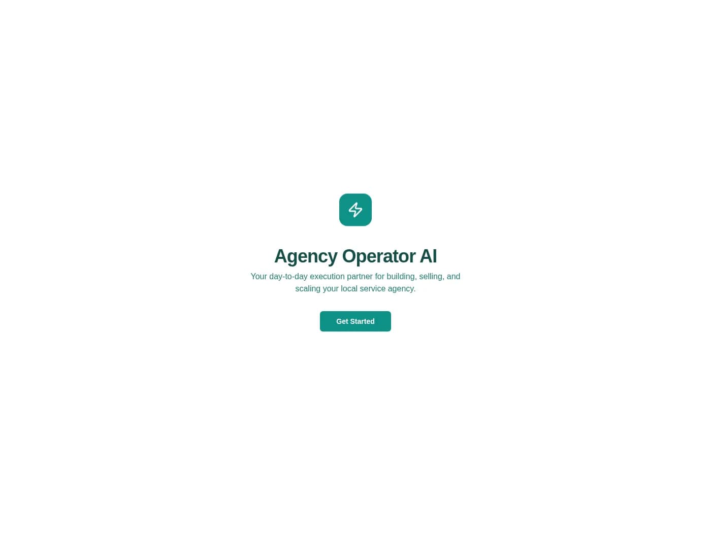 Agency Operator AI