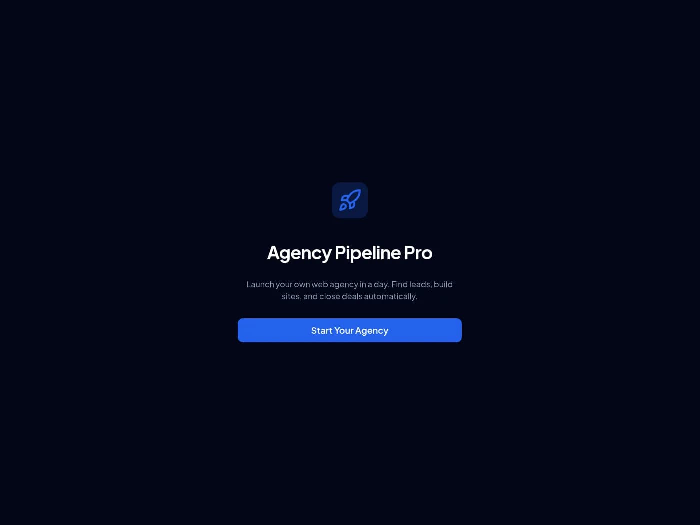 Agency Pipeline Pro