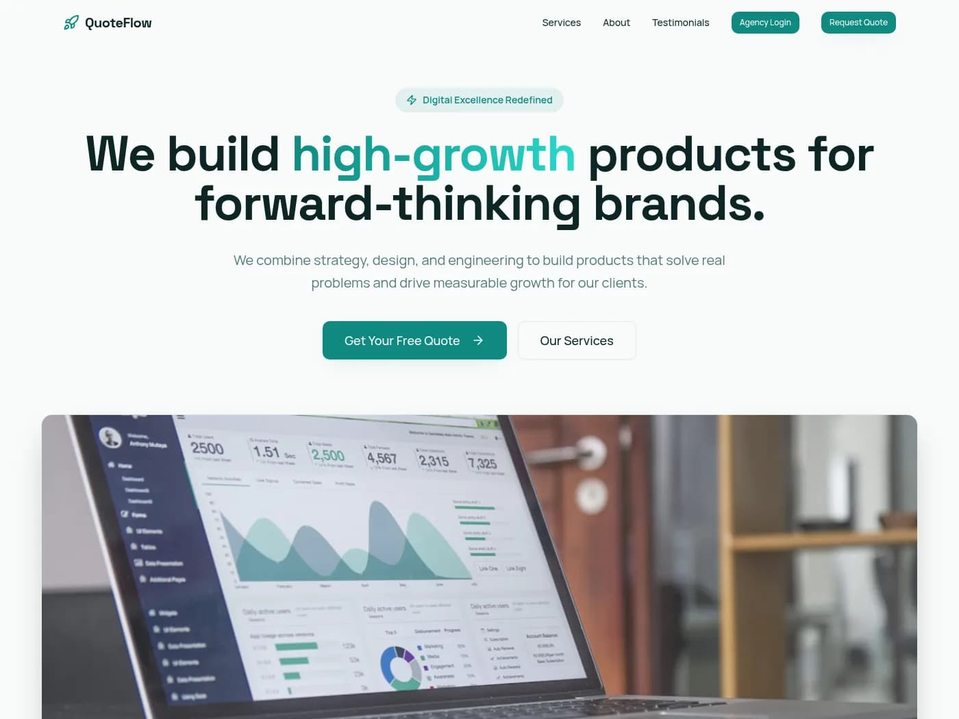 QuoteFlow Agency Site