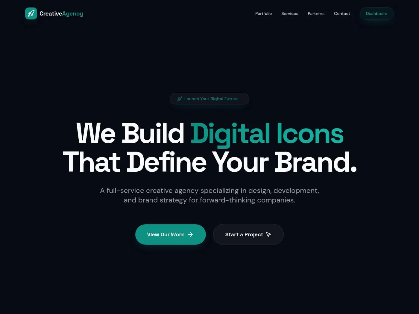 Creative Agency Showcase