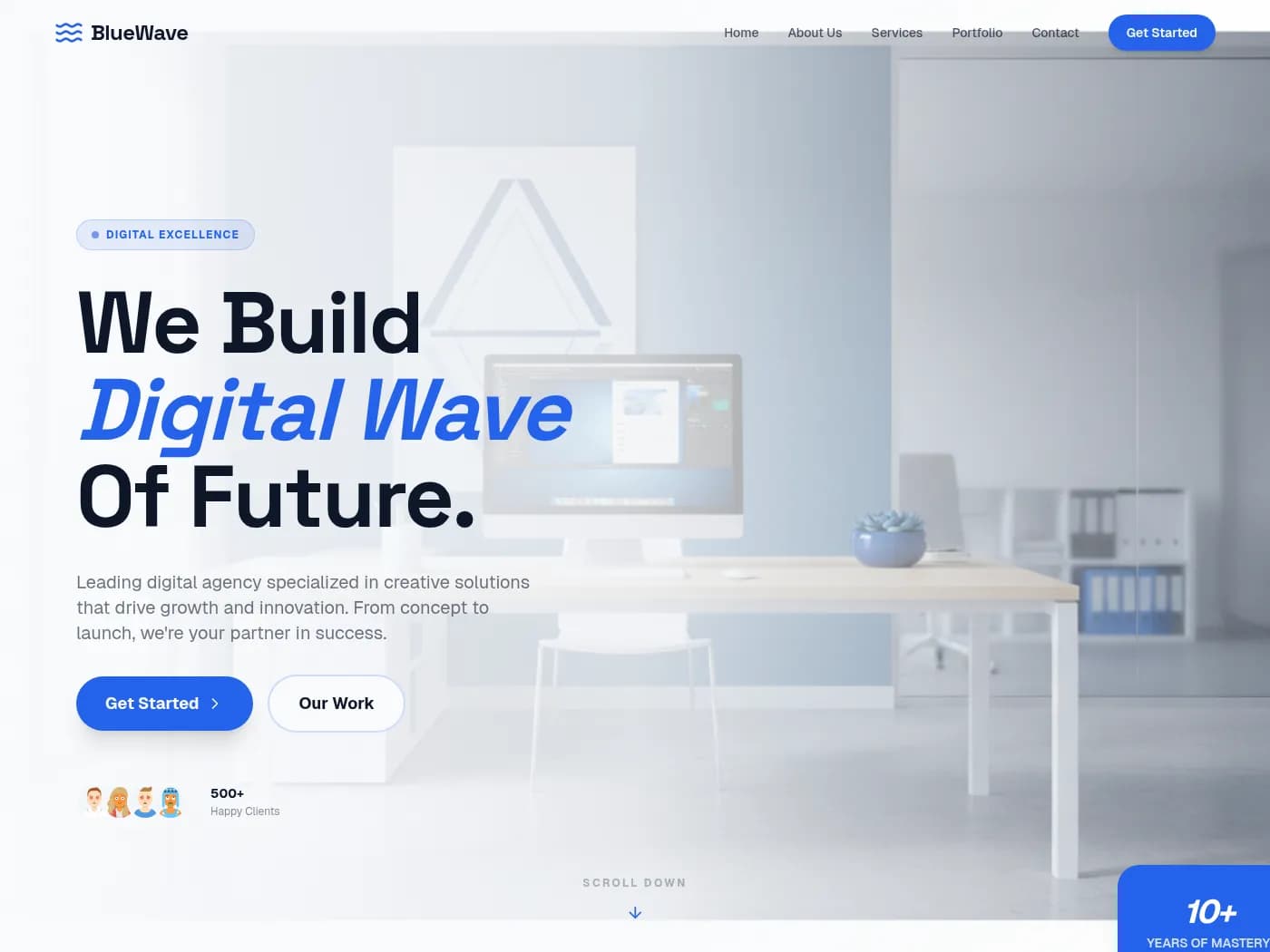 BlueWave Agency Site