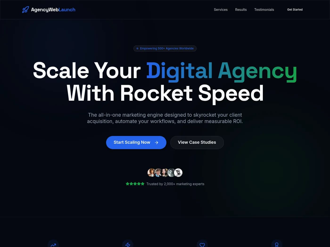 AgencyWeb Launchpad