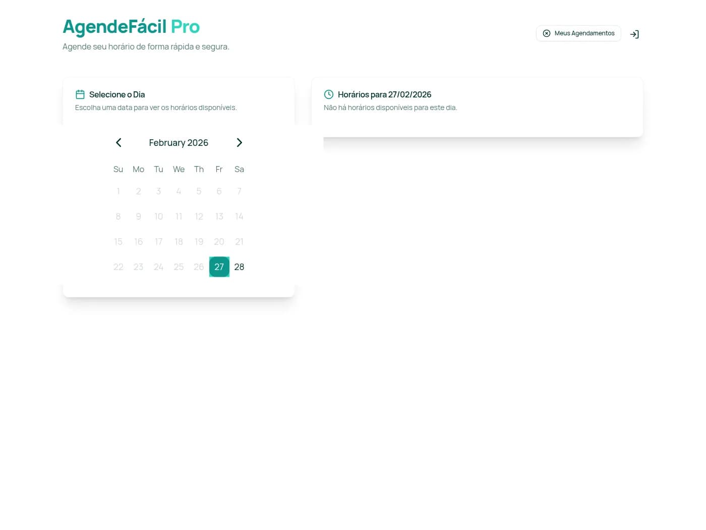 AgendeFácil Pro