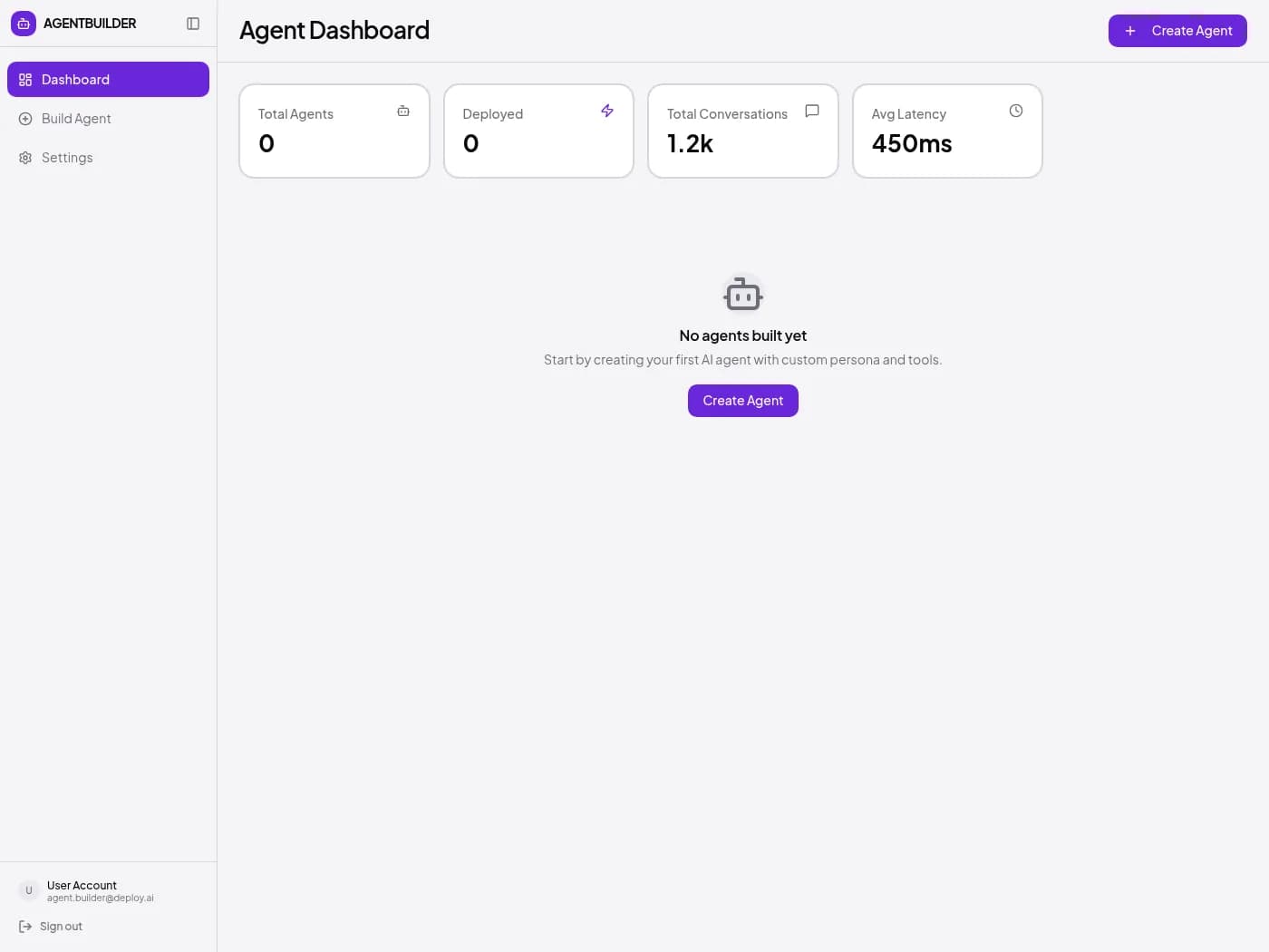 AgentBuilder Deploy