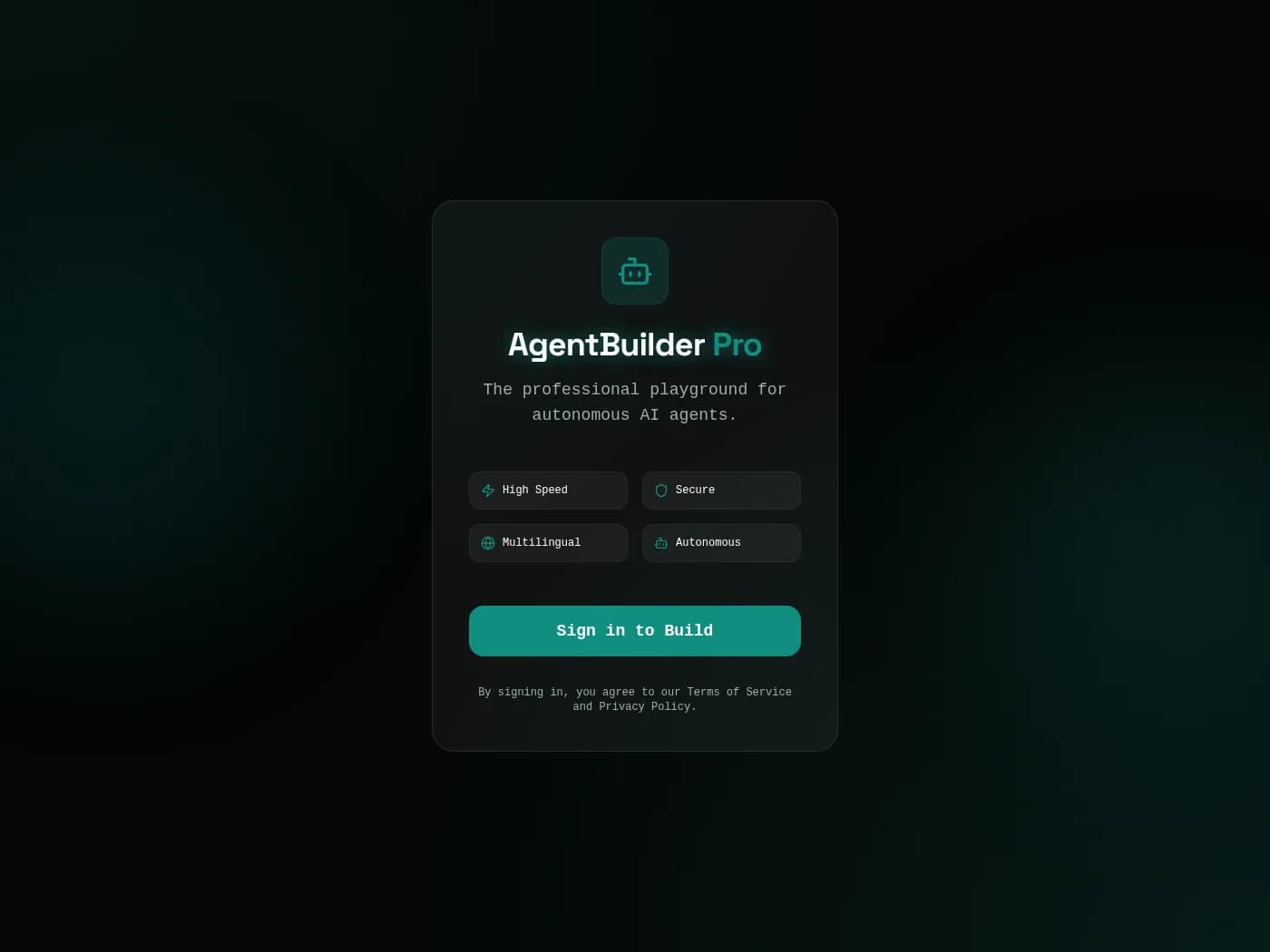 AgentBuilder Pro
