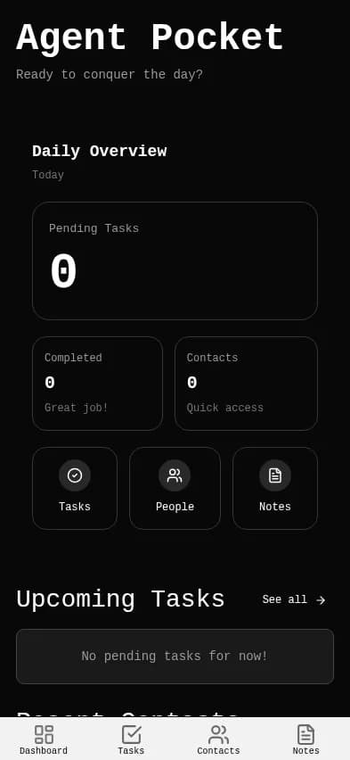 Agent Pocket App