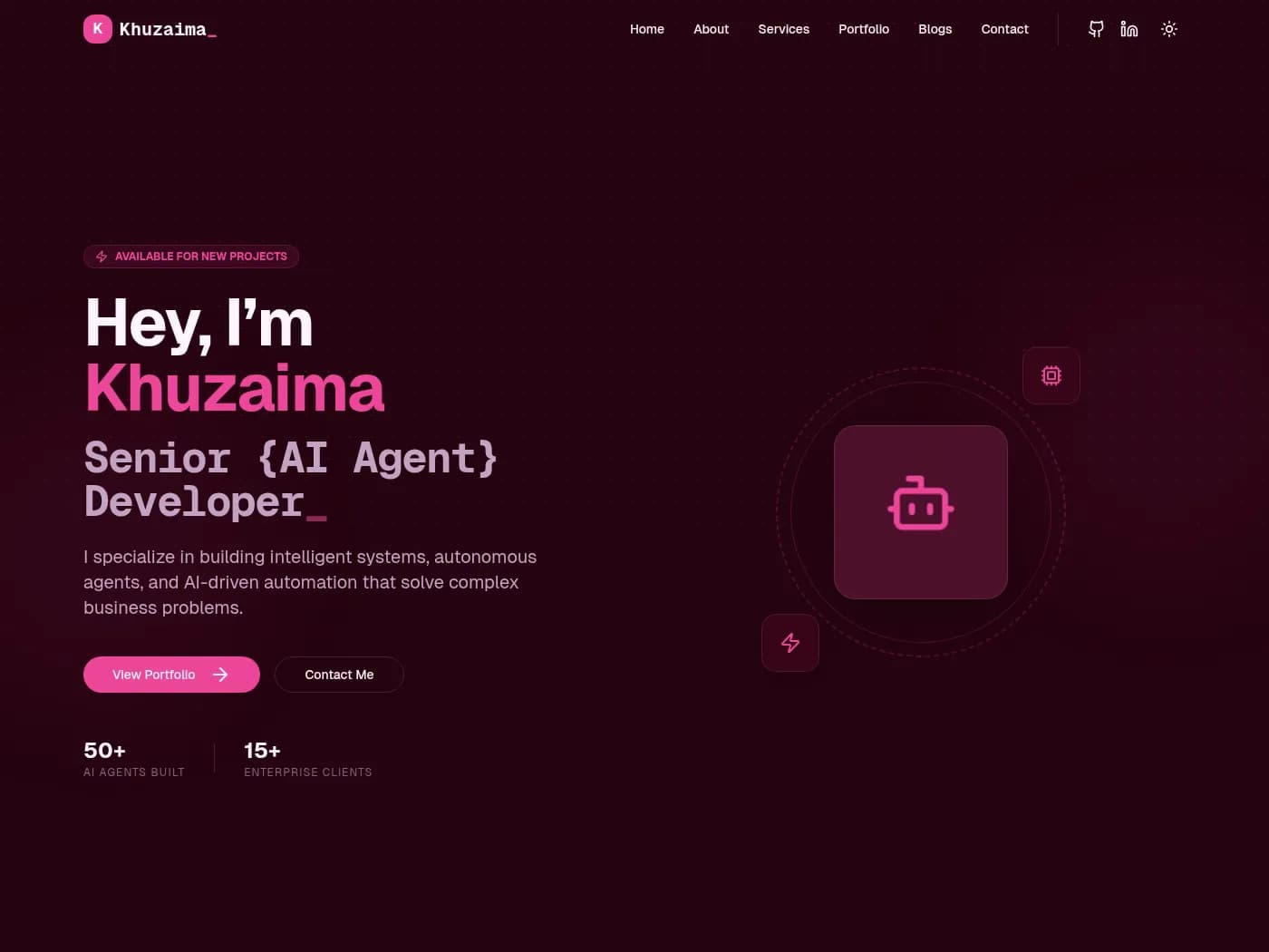 Agent Dev Portfolio