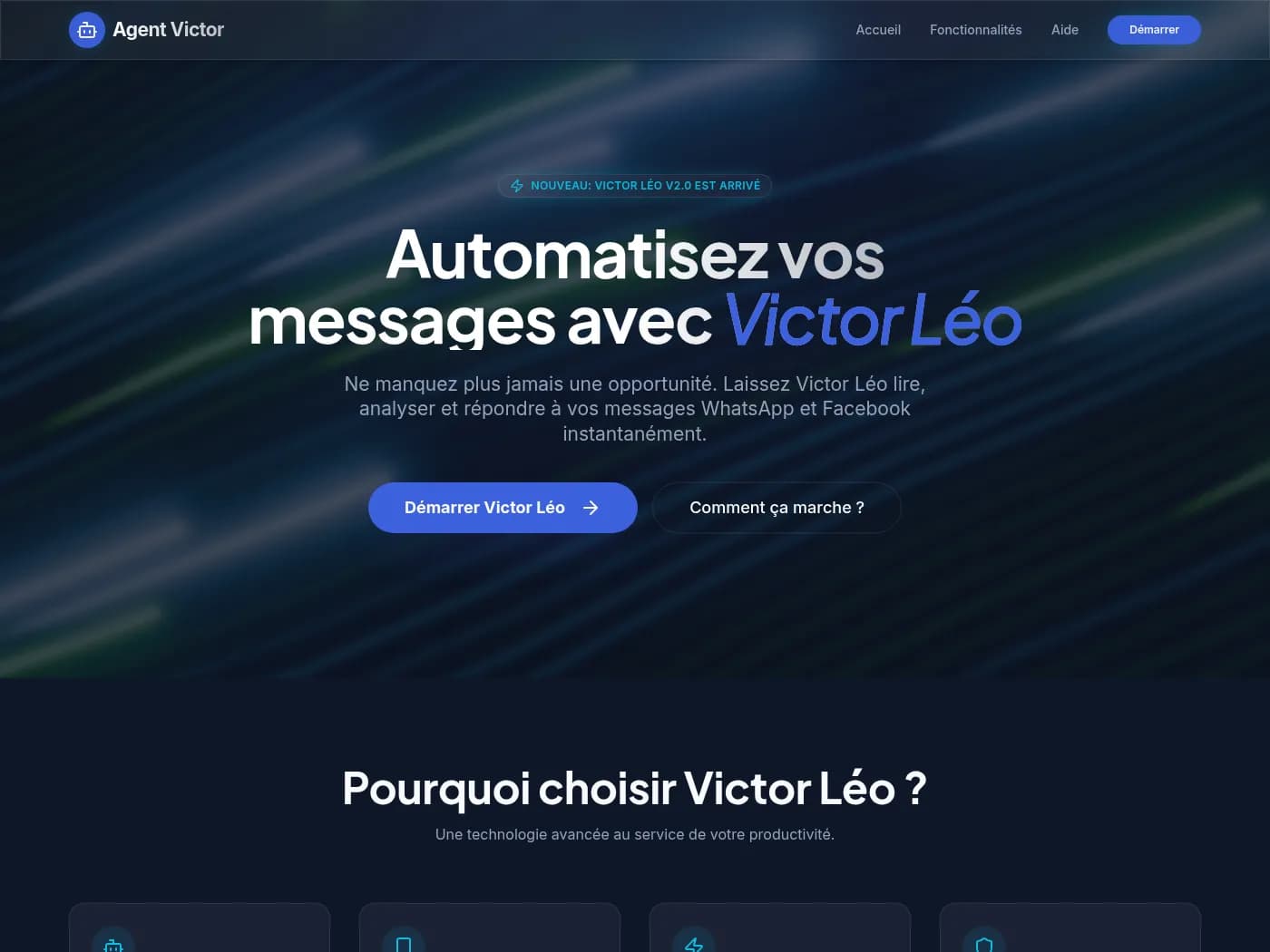 Agent Victor WhatsApp Bot