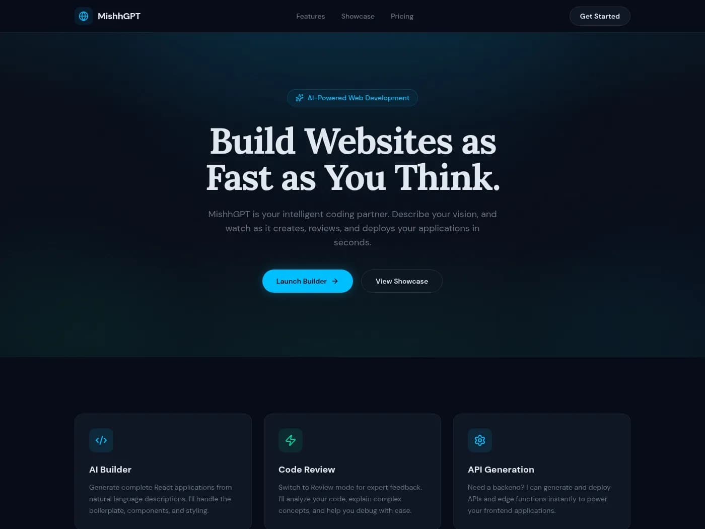Agent Web Builder