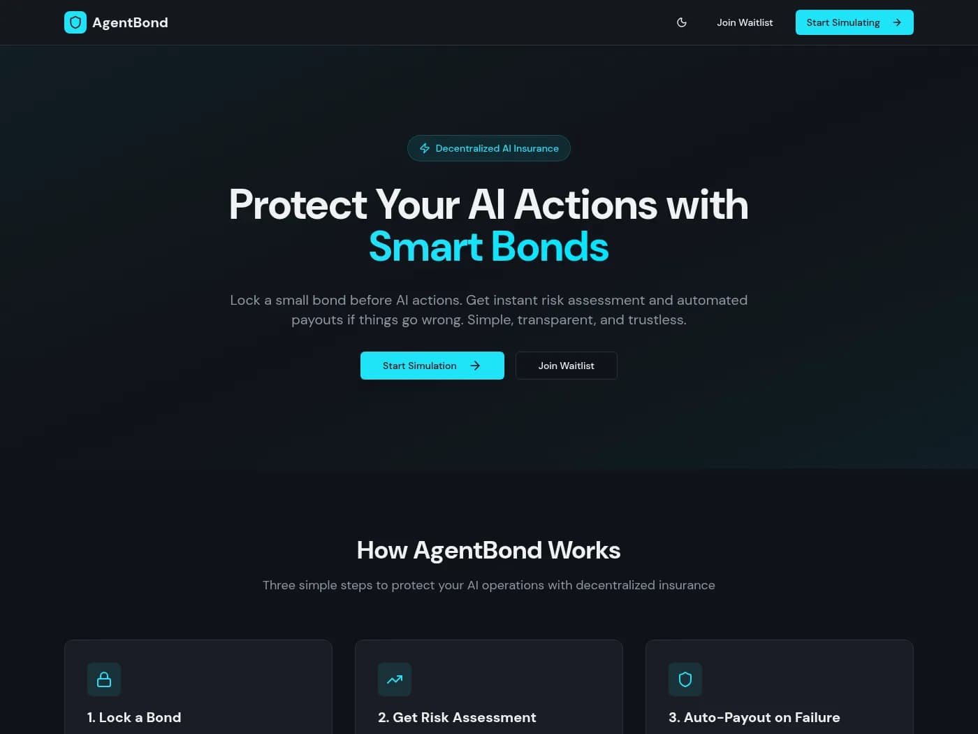 AgentBond Insurance Simulator