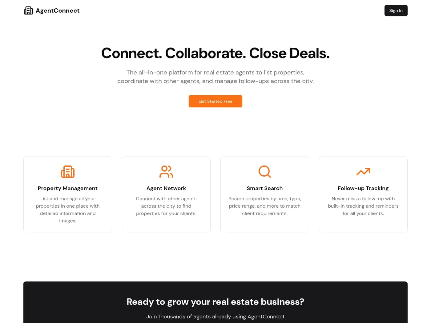 AgentConnect Platform
