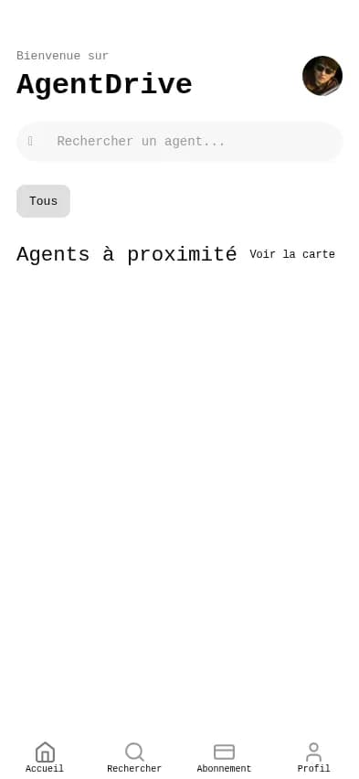 AgentDrive Finder App