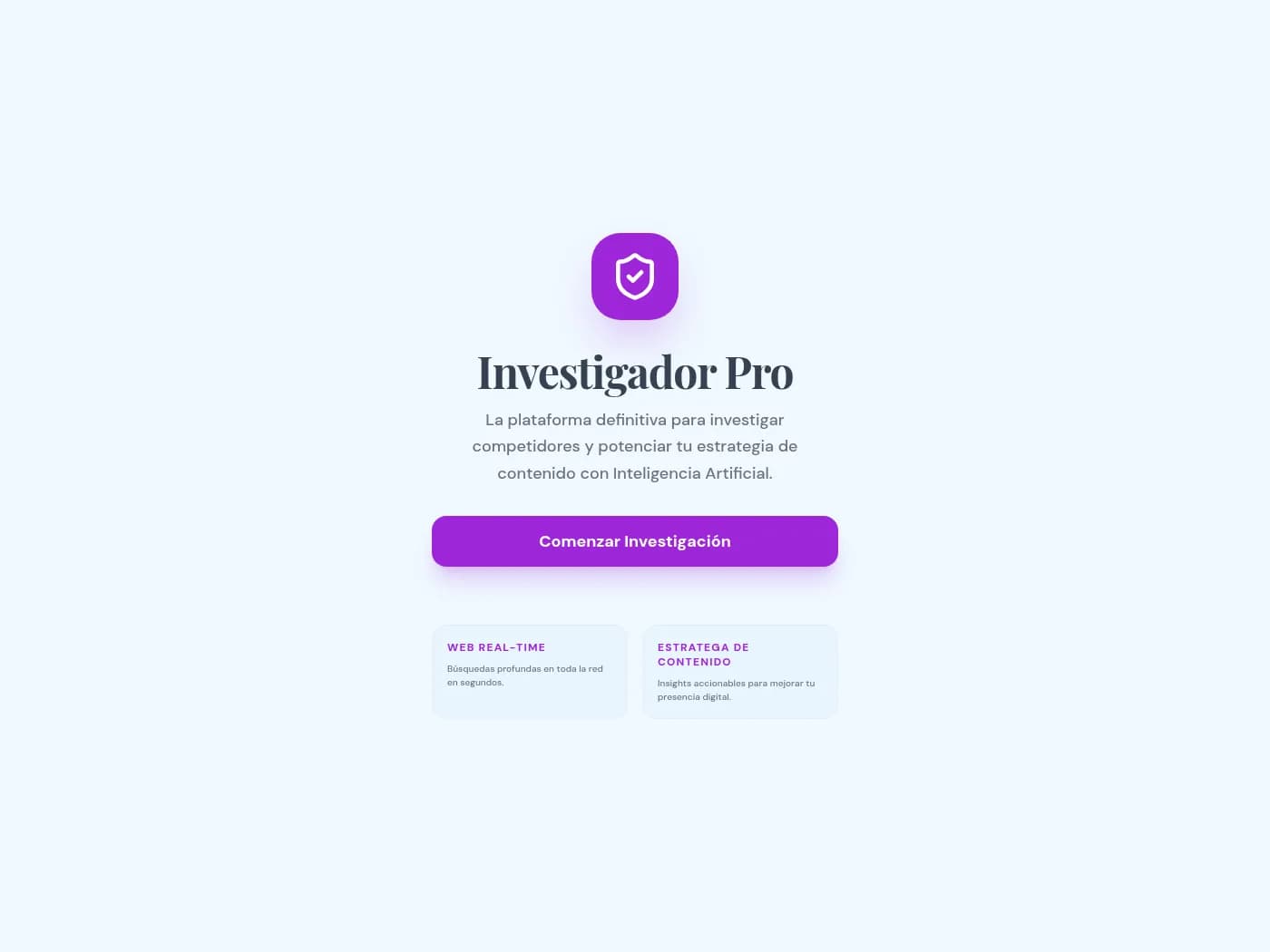 Agente de Investigación PRO